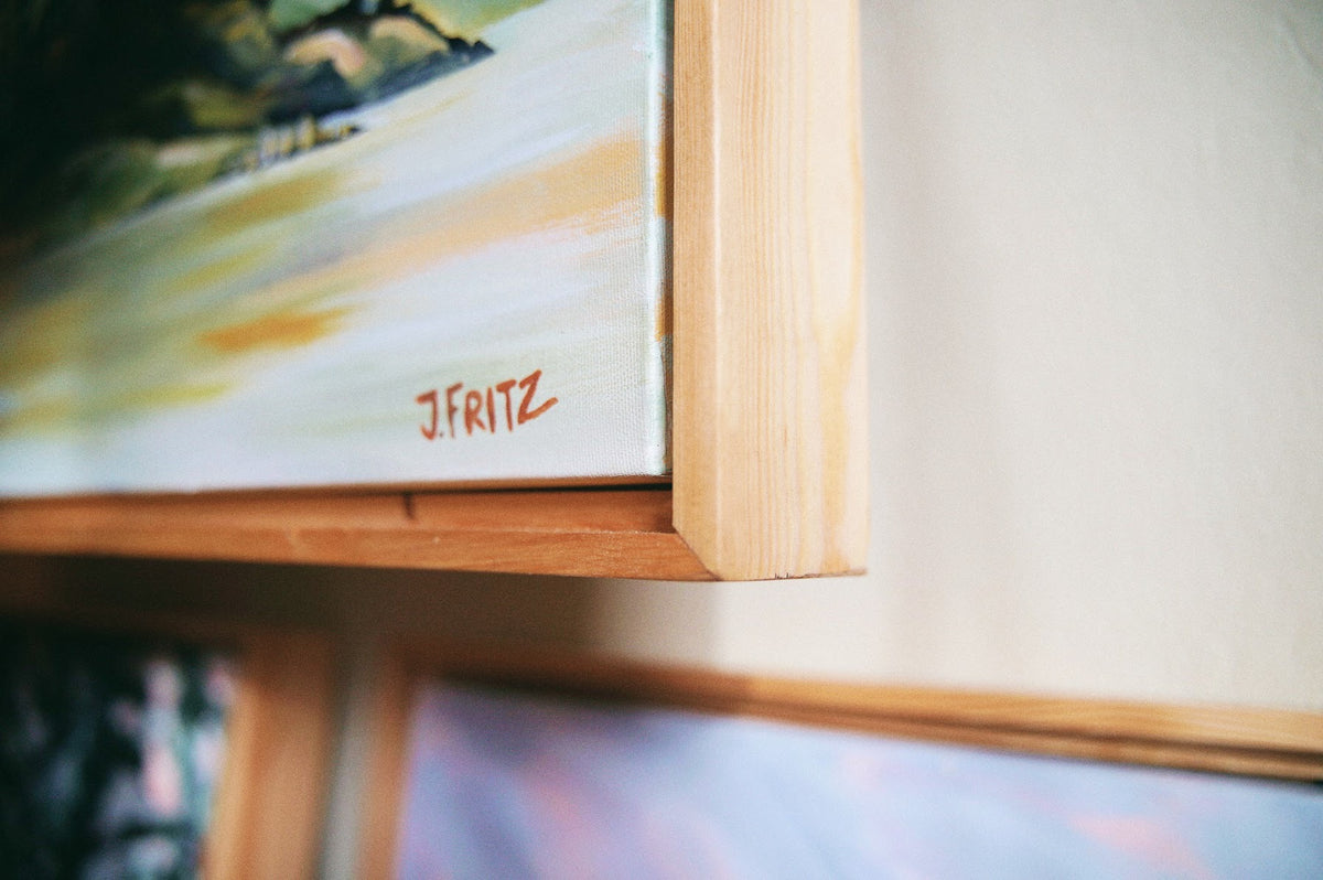 How to Build Professional Looking DIY Canvas Float Frames for Fine Art ...